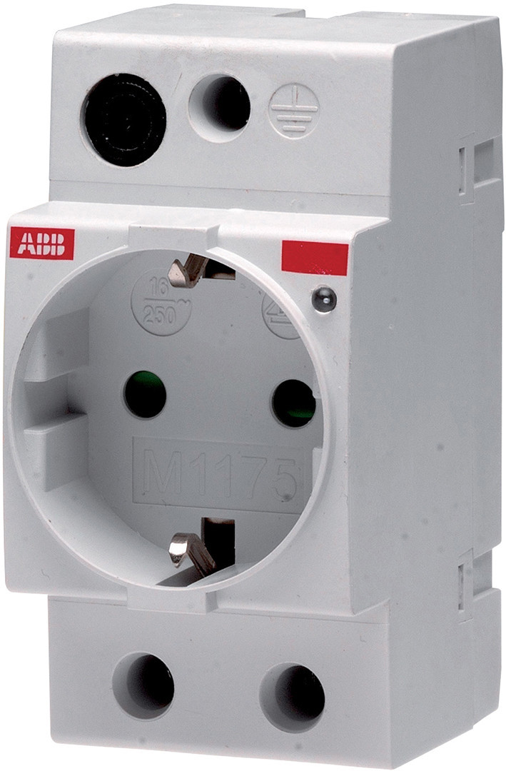 ABB Componenten System pro M compact Stopcontact - 2CSM212000R0721 kopen? - Elektrobode.nl