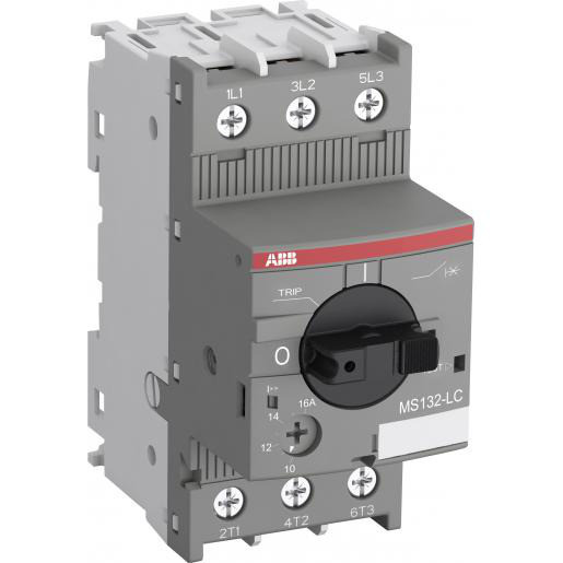 Abb Lamp starter 100ka range 10 - 16a C karakteristiek MS 132 16LC ...