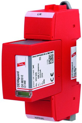 Dehn Surge arrester type 2 dehnguard se ci 1-pole uc 440V ac W.rem.sign. - 952920 kopen ...