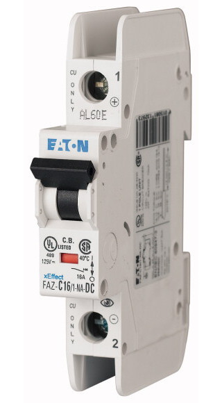 Eaton xEffect Installatie-Automaat (MCB) faz-na, 1P, 40a, C-curve, 10ka, ul-cert. - 113768 kopen ...
