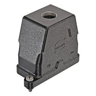 HARTING Han 10HPR hood top entry M32 screw lock - 19400100412 kopen ...