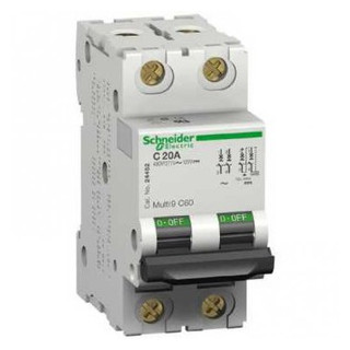 Schneider Electric multi 9 installatieautomaat C karakteristiek 6a 2P 2 ...