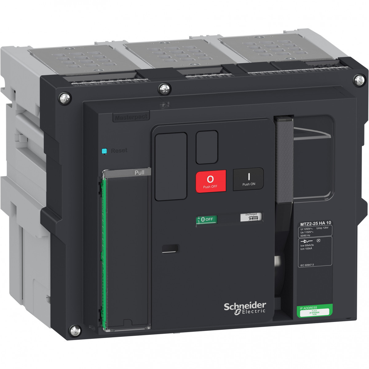 Schneider Electric Masterpact Lastscheider MTZ2 25 ha10 3P basis uitr ...