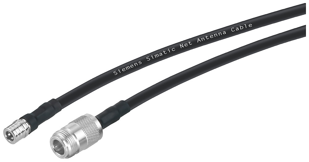 Siemens Iwlan 1X qma / 1X N-connect male/female flexible adapter cable ...
