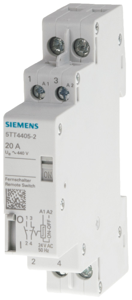 Siemens Remote control switch 1co,ac24v - 5TT44072 kopen? - Elektrobode.nl