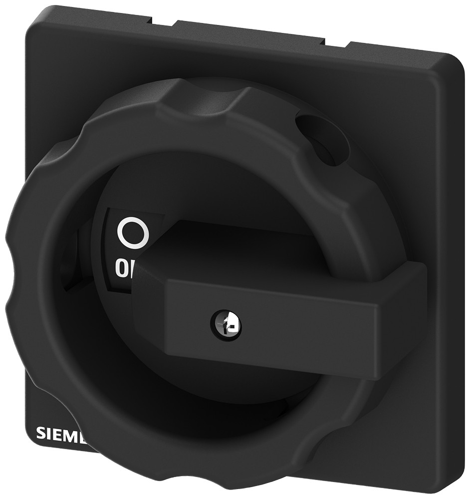 Siemens Rotary Operator, selector switch black, for molded-plastic ...