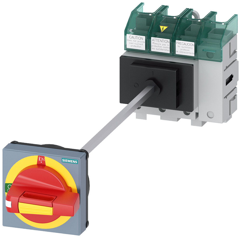 Siemens Sentron, switch disconnector 3LD5 ul, emergency off switch, 4 ...