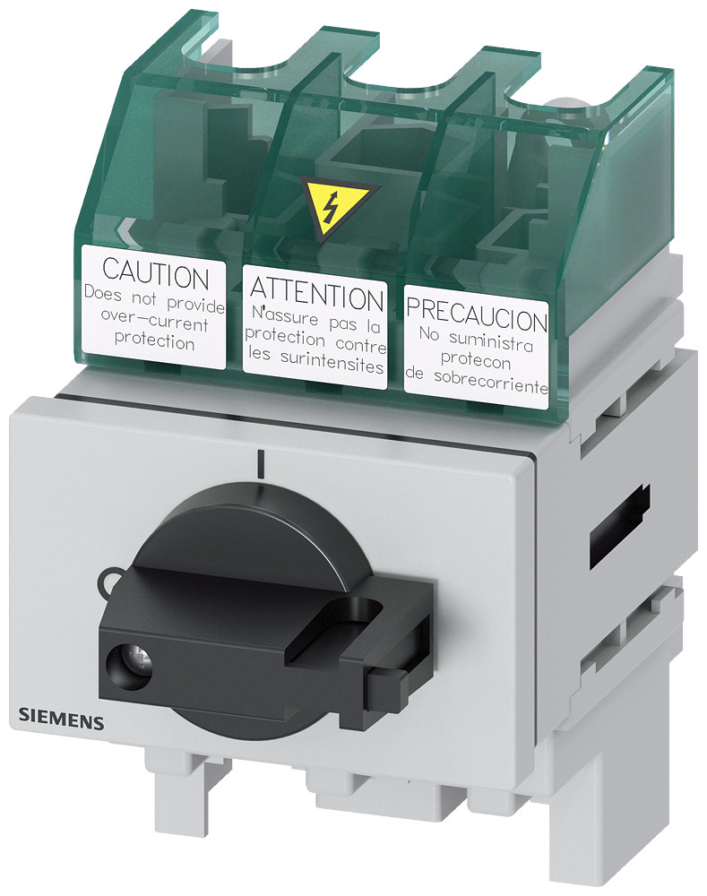 Siemens Sentron, lastscheider 3LD5 ul hoofdschakelaar, 3-polig ...