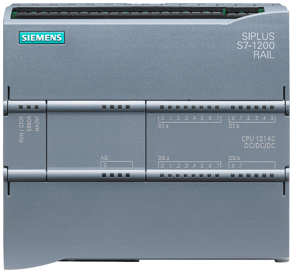 Siemens Siplus S7-1200 cpu 1214C DC/DC/DC rail - 6AG22141AG401XB0 kopen? - Elektrobode.nl