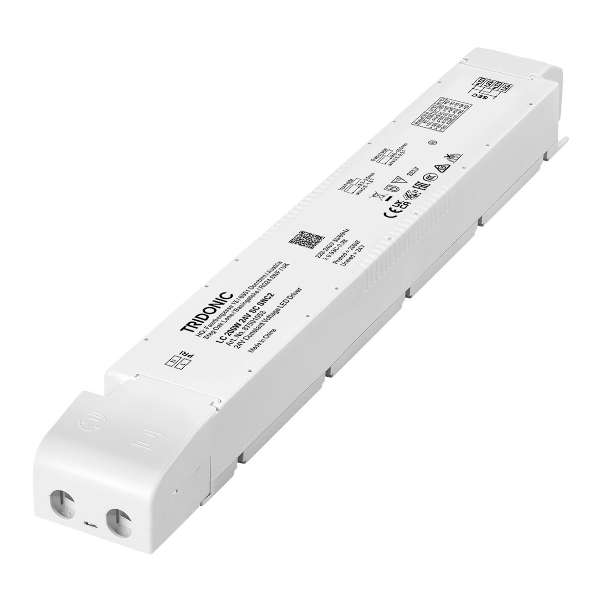 Tridonic LED Drivers Constant Voltage LC 200W 24V SC SNC2 - 87501053 ...