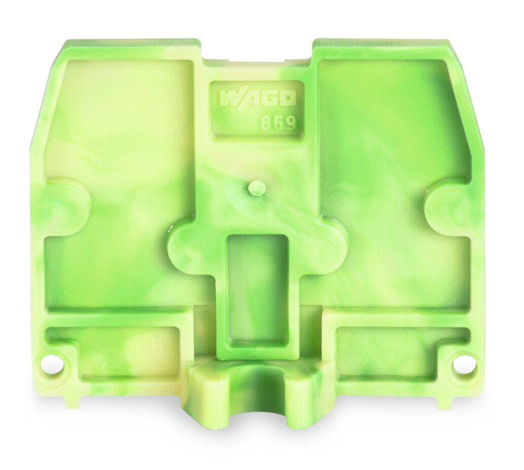 wago-series-869-afsluitplaat-met-bevestigingsflens-m-4-2-5-mm-dik-groen