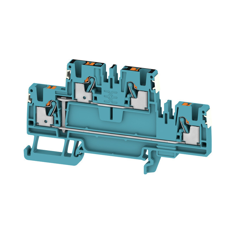 Weidmuller A-series Multi-Tier modular terminal, push in, blue, 2.5 MM² ...