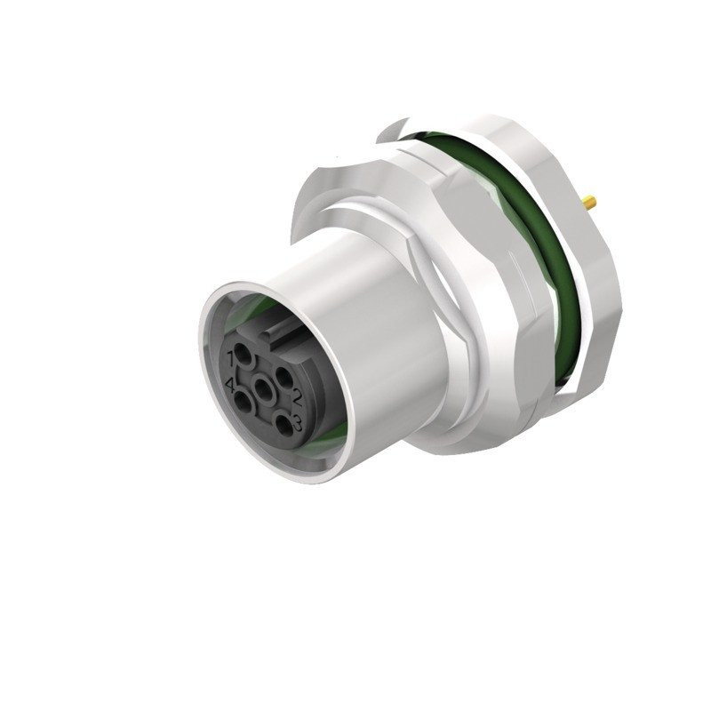 Weidmuller Circular plug connector installation (PCB connection system ...