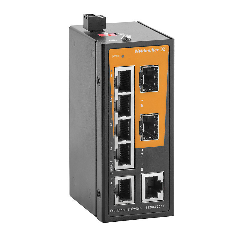Weidmuller Industrial Ethernet Network Switch (unmanaged), unmanaged ...